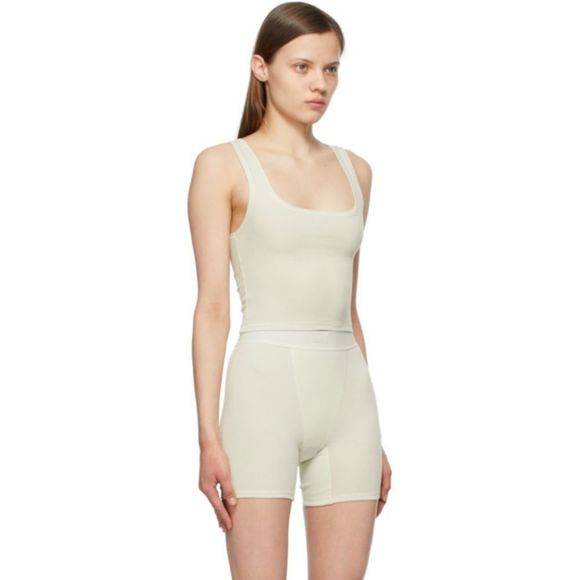 SKIMS | Intimates & Sleepwear | Skimscotton Rib Set In Bone Off White ...